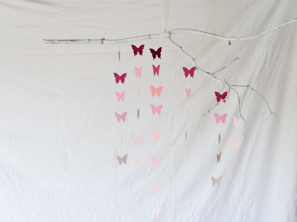 DIY Butterfly Mobile - Happily Eva After